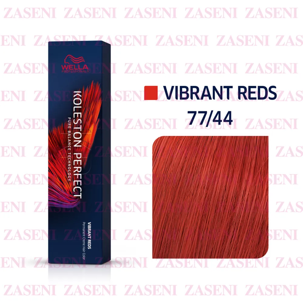 WELLA TINTE KOLESTON PERFECT VIBRANT REDS 77/44 RUBIO MEDIO COBRIZO ...